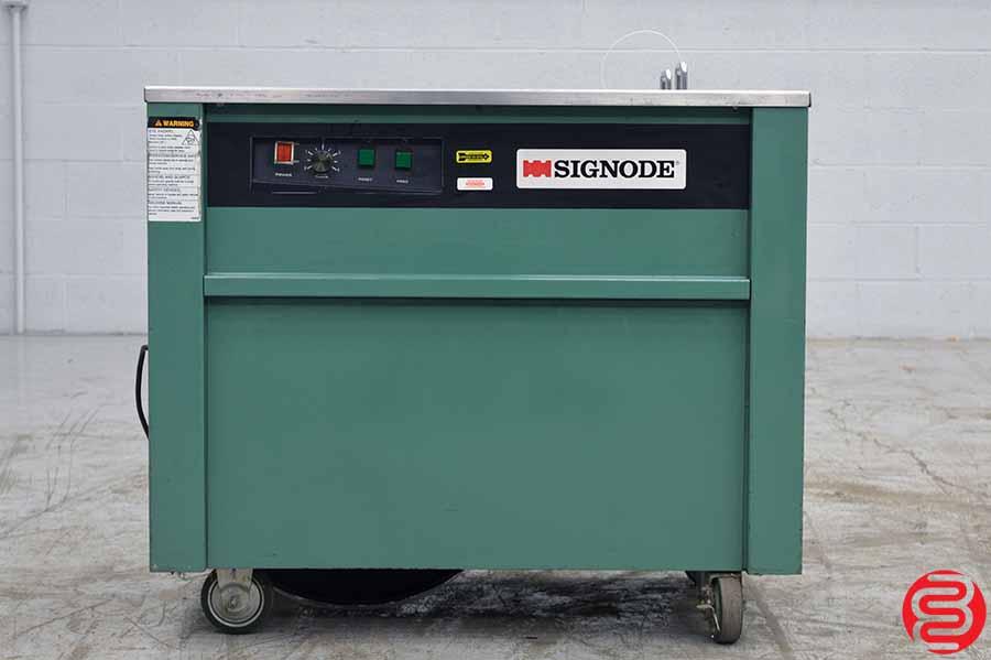 Lot #108: 1996 Signode MST Semi-Automatic Strapping Machine - WireBids